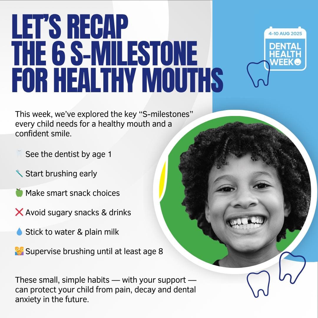 You’ve made it through Dental Health Week — but your child’s smile ...